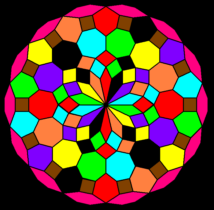 Mandala Based On Heptagons | RobertLovesPi.net