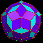 Building a Rhombic Enneacontahedron, Using Icosahedra and Elongated ...