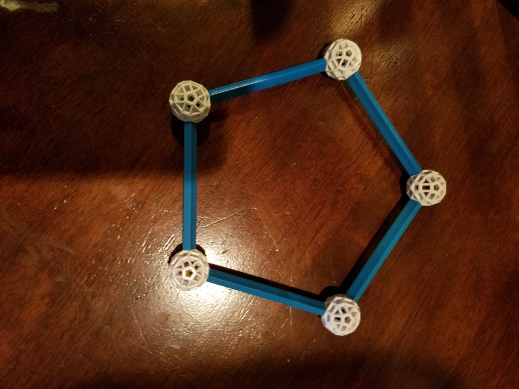 The Construction of a Zome Model of a 240-Atom Fullerene Molecule, In Seven Pictures ...