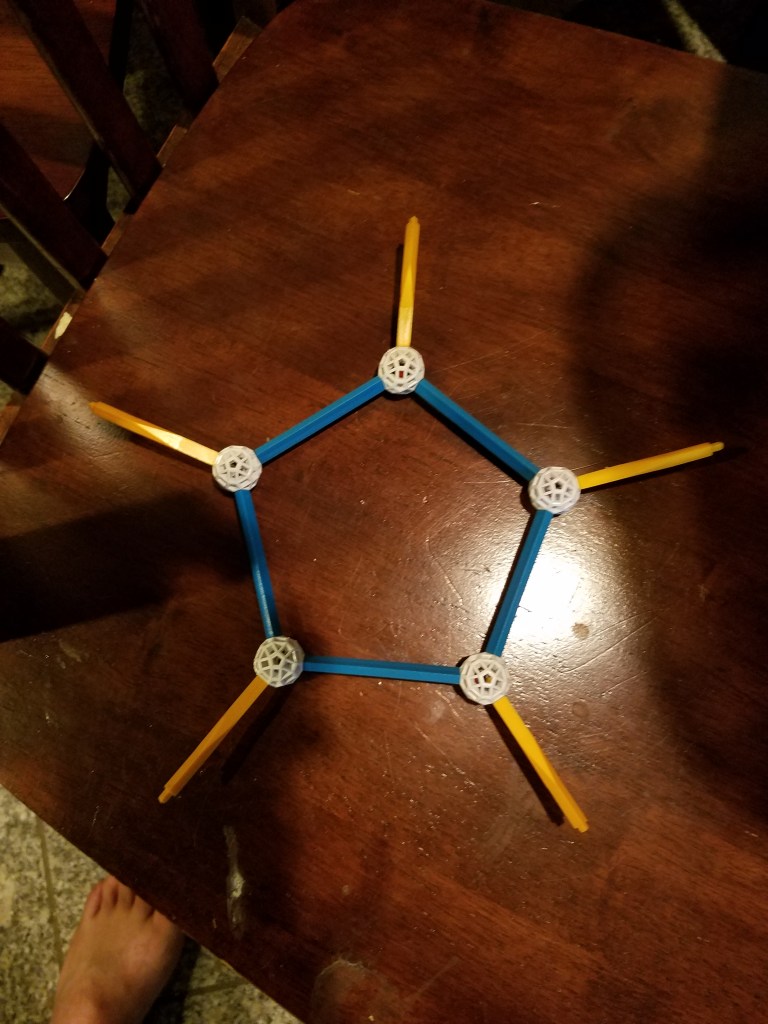 The Construction of a Zome Model of a 240-Atom Fullerene Molecule, In Seven Pictures ...