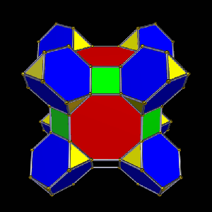 Three Archimedean Solids Which Fill Space Together: The Great ...
