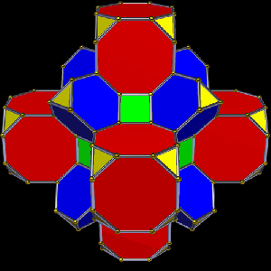 Three Archimedean Solids Which Fill Space Together: The Great ...