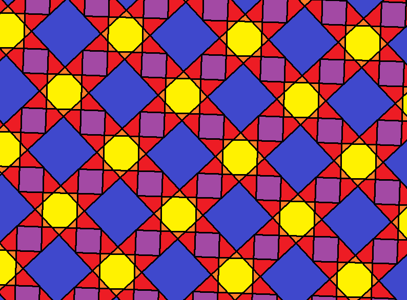 A Tessellation of Star Octagons, and Two Sizes of Squares ...