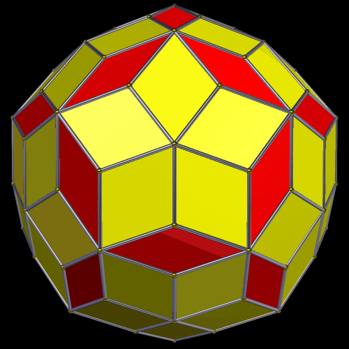 Normal and Expanded Versions of the Rhombic Enneacontahedron ...