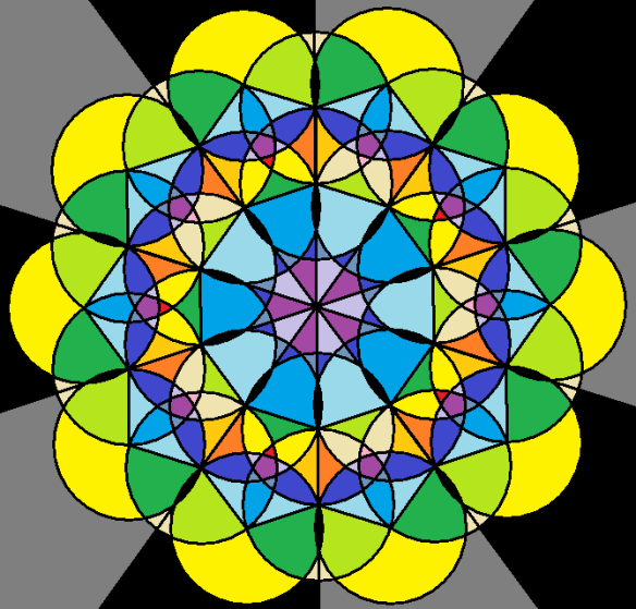 Decagonal Mandala #2 | RobertLovesPi.net