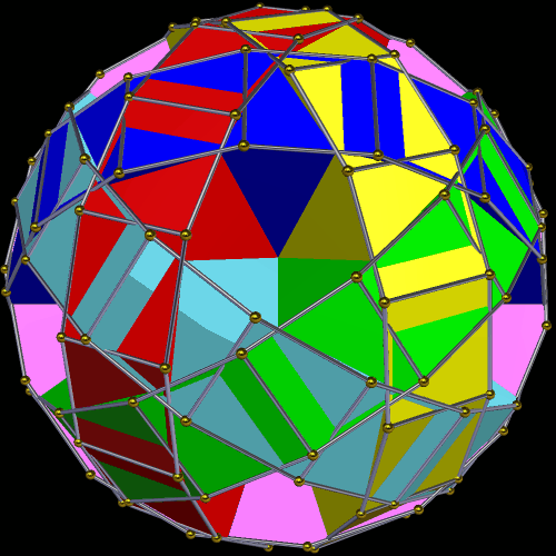 A Compound of Six Pentadecagonal Prisms | RobertLovesPi.net