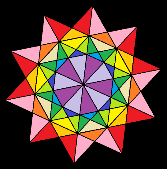 Ten Pentagrams | RobertLovesPi.net