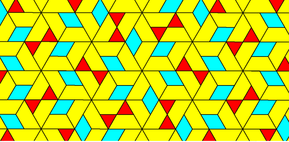 A Chiral, Radial Tessellation of Equilateral Triangles, Rhombi, and ...