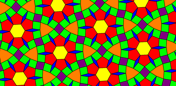 A Tessellation in Six Colors | RobertLovesPi.net